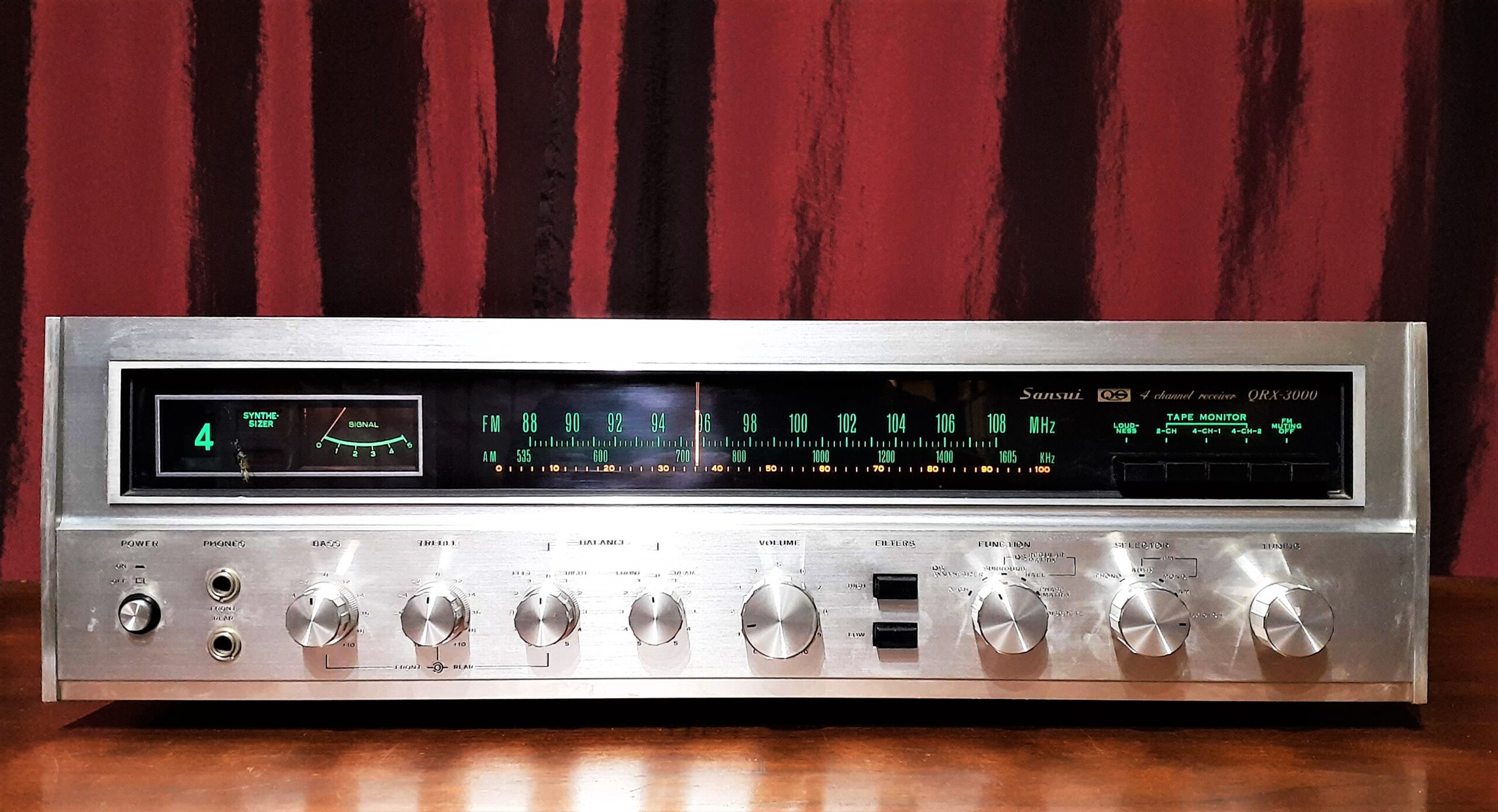 1974 Sansui QRX 3000 Four Channel Quadraphonic Stereo Receiver ...