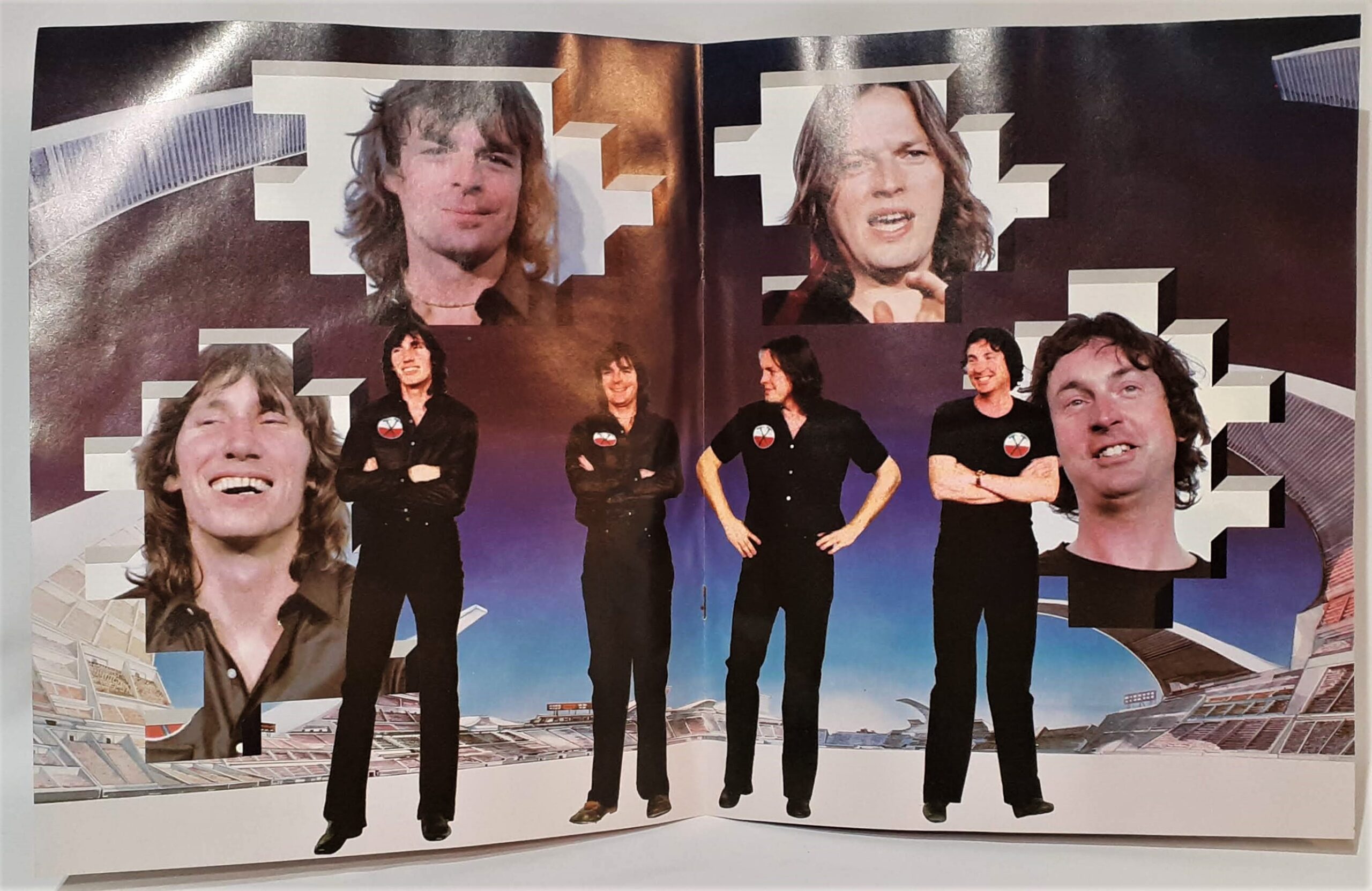 Original 1980 Pink Floyd The Wall Performed Live Concert Program Nassau ...
