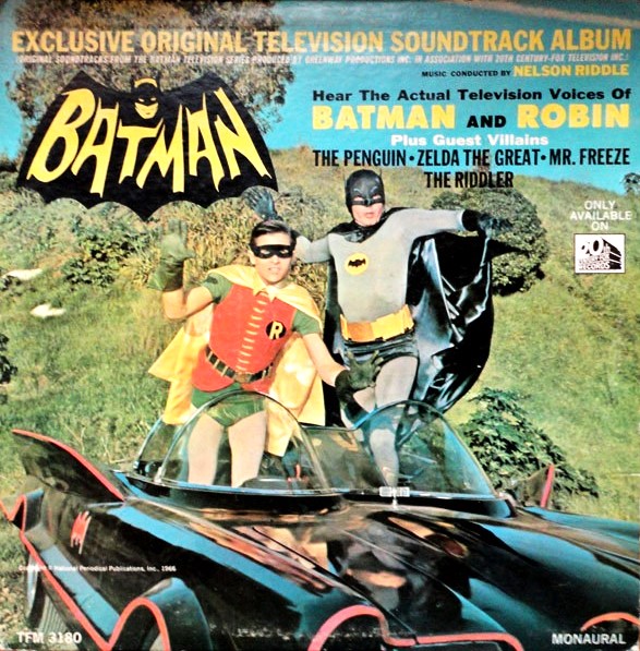 Batman Exclusive Original Television Soundtrack Album Nelson Riddle ...