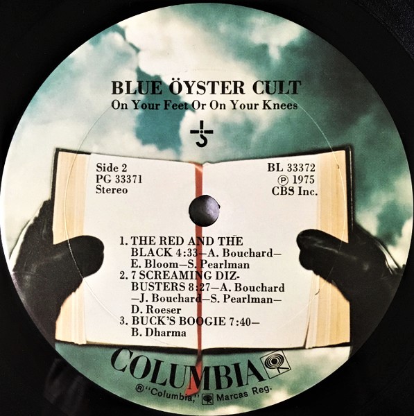 Blue Oyster Cult On Your Feet Or On Your Knees First Year Pressing 1975 ...