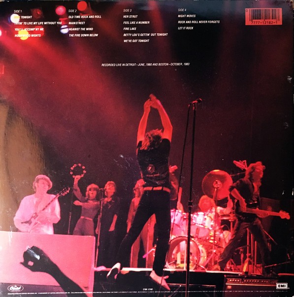Bob Seger & The Silver Bullet Band Nine Tonight First Year Pressing ...