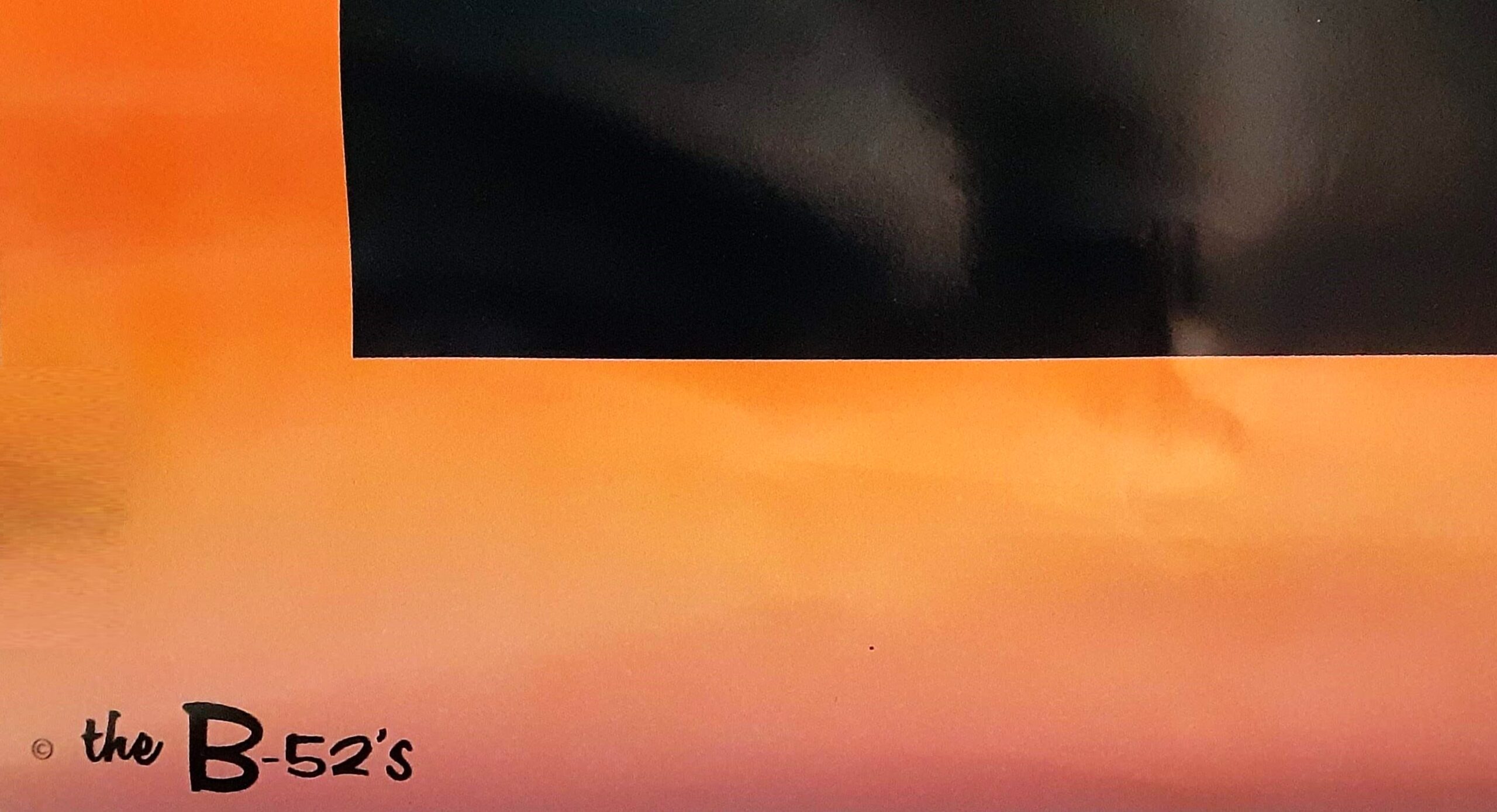 Original 1989 The B-52’s Cosmic Thing Poster Nice Man Merchandising NMP84 | CHECKERED RECORDS