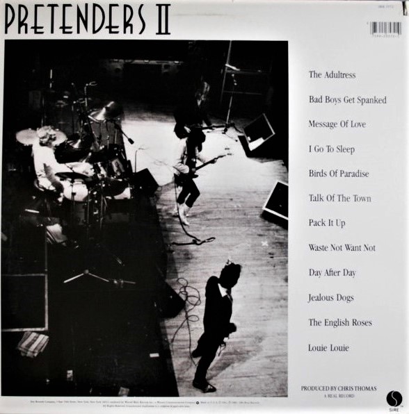 Pretenders Pretenders II First Year Pressing 1981 US Sire SRK 3572 ...