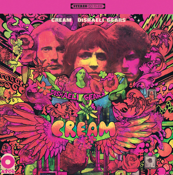 Cream Disraeli Gears First Year Pressing Vinyl Record Album